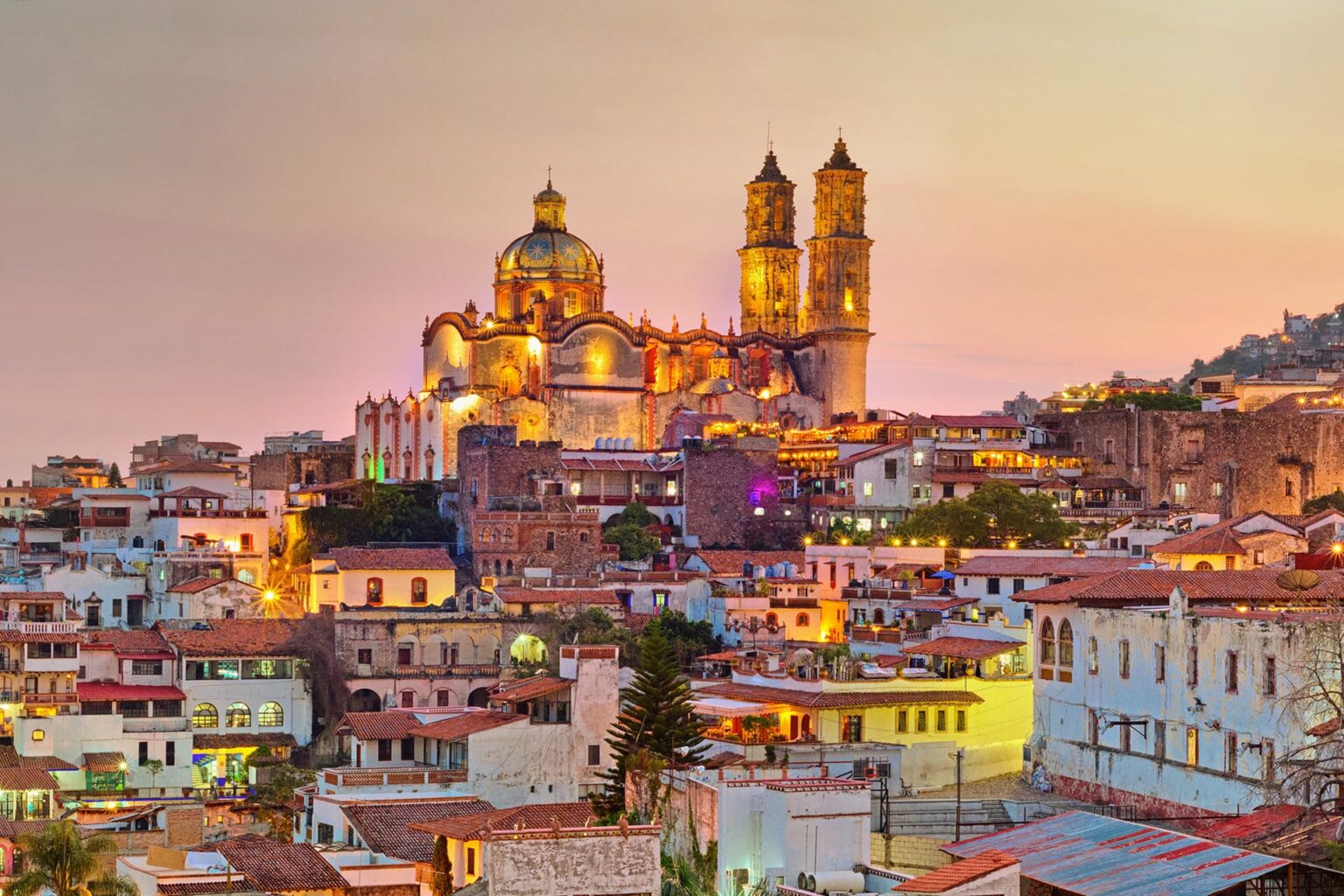 タスコの夕暮れ メキシコの風景 | Beautiful Photo.net | 世界の絶景 美しい景色